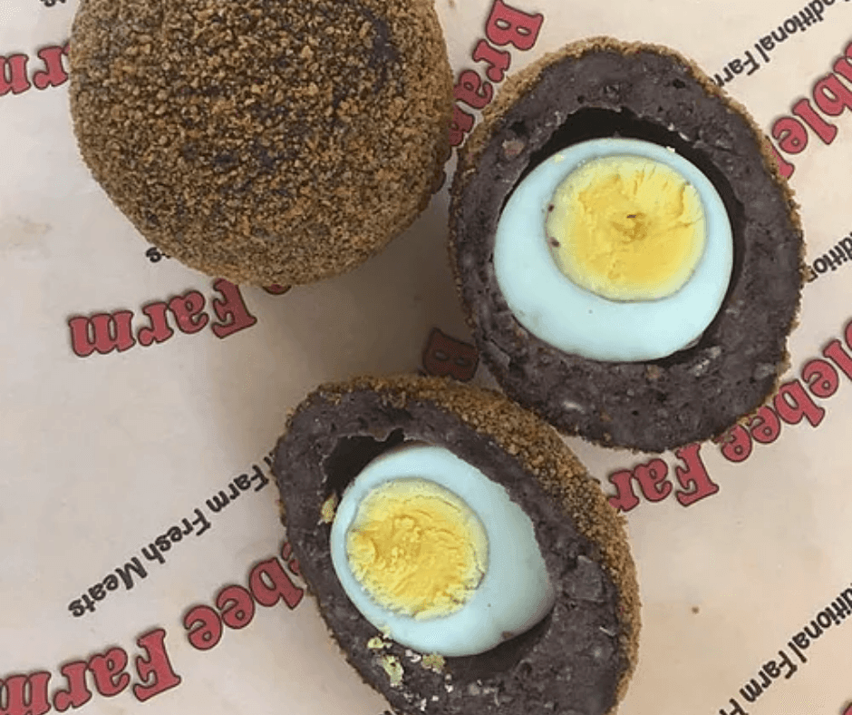 Great Bramblebee Free Range Black Pudding & Strawberry Jam Scotch Eggs ...